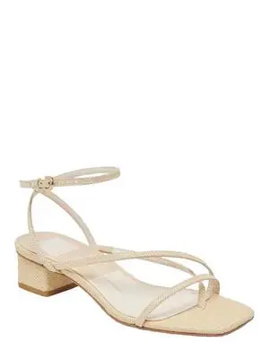 Dolce Vita Karlos Ankle Strap Sandal - Natural Leather