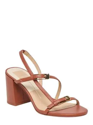 Dolce Vita Faye Slingback Sandal - Cognac Leather