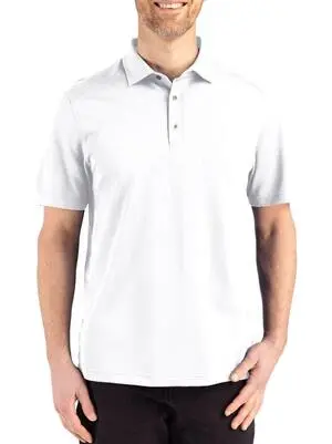 Cutter & Buck Advantage Refresh Epic Confidence Performance Polo White