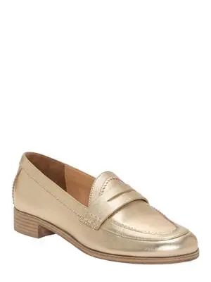 Vince Camuto Clarette Penny Loafer - Egyptian Gold