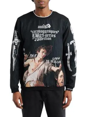 VERYRARE David Vs. Goliath Jacquard Sweatshirt - Black