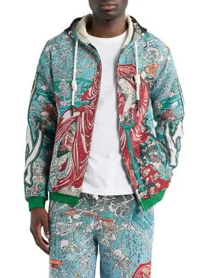 VERYRARE Printed Jigoku Dayu Jacket - Green
