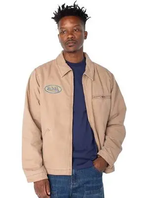 VON DUTCH Lined Quilted Worker Jacket - Soft Edge