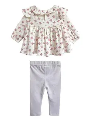 MABEL + HONEY Two-piece Set With Floral Print - Purple
