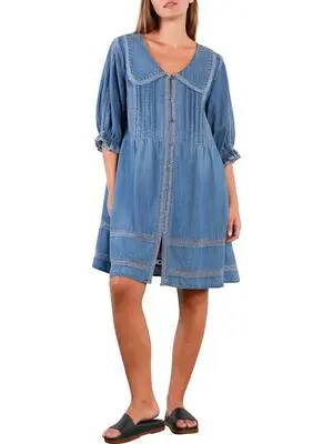 BILLY T Shift Dress - Denim