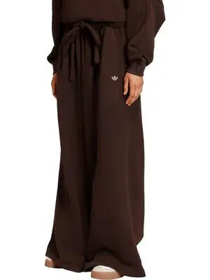 ADIDAS ORIGINALS Essential Wide Leg Track Pants - Aurora Coffee