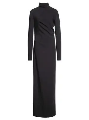 TOTEME Twist Long Sleeve Dress - Black