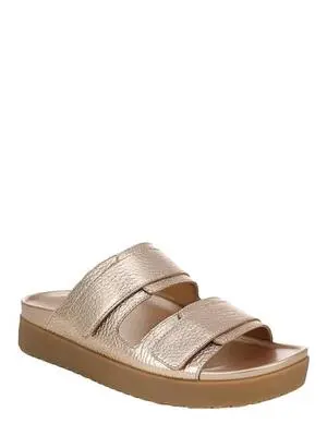Vionic Riviera Slide Sandal - Bronze