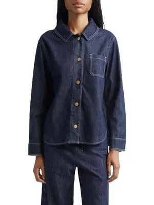 MAX MARA Enfasi Denim Shirt Jacket