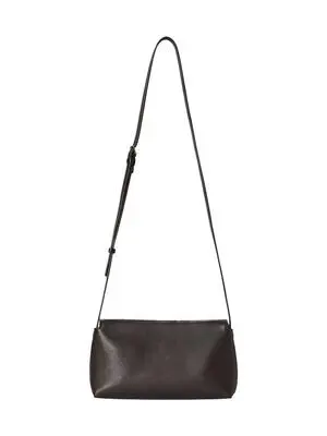 THE ROW Rene Crossbody Bag - Dark Brown