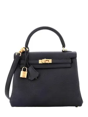 HERMES Kelly Handbag Togo 25