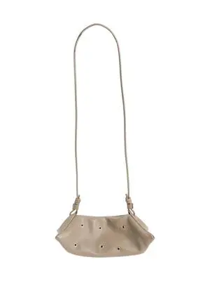 Altuzarra Mini Snakeskin Embossed Crossbody Bag - Tahini/silver
