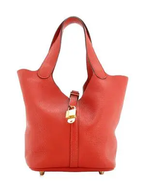 HERMES Picotin Lock Mm - Rouge Tomate