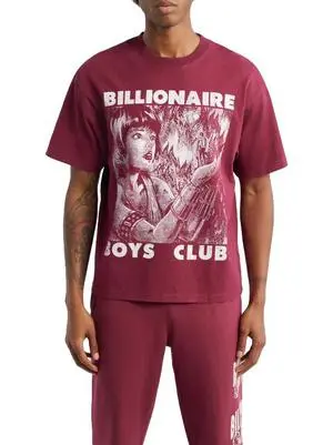 BILLIONAIRE BOYS CLUB Giant Graphic T-shirt - Rhododendron