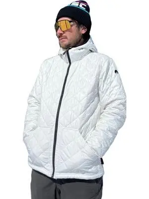 OOSC Glacier Thermolite® Insulated Jacket - White