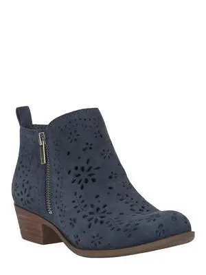 Lucky Brand Basel Bootie - Navy Blazer Torsue