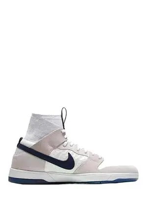 Nike X Cyrus Bennett Sb Dunk High Elite Sneakers - White