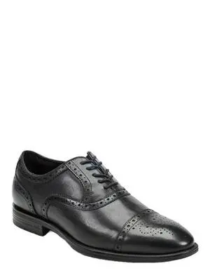KENNETH COLE Cap-toe Oxford - Black/black