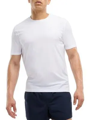 PELOTON Essential Performance Short Sleeve Shirt - White