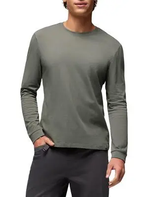 Prana Everyday Long Sleeve Regenerative Organic Cotton T-shirt - Thyme