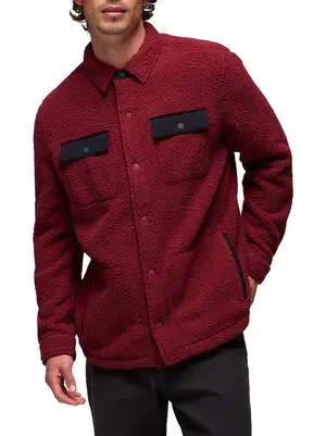 Prana Encinitas Fleece Shirt Jacket - Retrograde