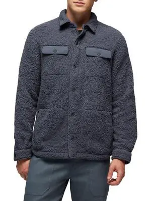 Prana Encinitas Fleece Shirt Jacket - Thundercloud