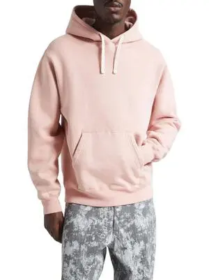 BEAMS Cotton Fleece Hoodie - Pink