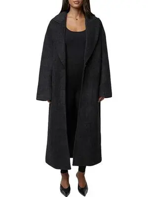 JLUXLABEL Dion Oversize Coat - Black