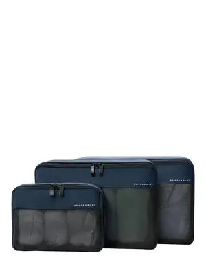 Briggs & Riley 3-Piece Carry-On Compression Packing Cubes Navy