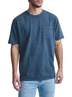 MAVI Relaxed Cotton Pocket T-shirt - India Ink