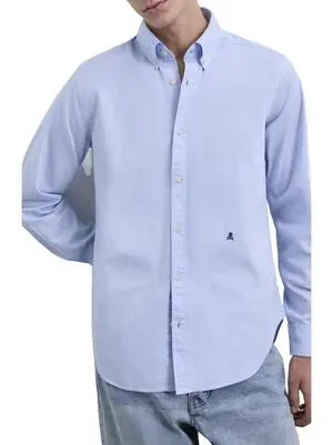 SCALPERS Breda Bd Shirt - Skyblue