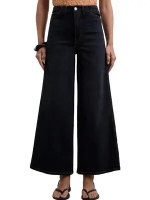SCALPERS Culotte Denim - Black