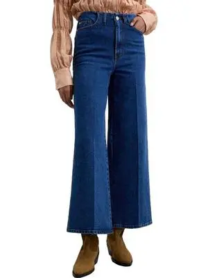SCALPERS Culotte Denim - Indigo