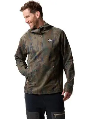 BACKCOUNTRY Destination Softshell Fleece Hoodie - Camo Pendula Print