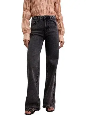 SCALPERS Bootcut Denim Pant - Darkbrown