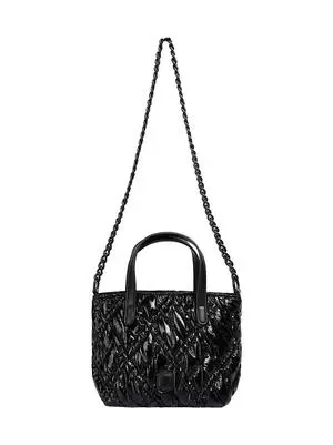 SCALPERS Quilted Mini Bag - Black