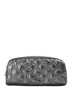 SCALPERS Quilted Pencil Case - Silver