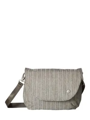 HAIKU Bliss RFID Blocking Crossbody Bag Gray Poplar
