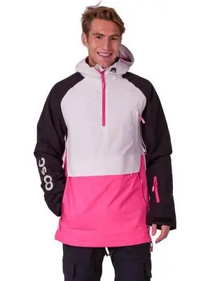 OOSC Snow Park Overhead Ski & Snowboard Jacket - Pink