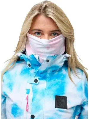 OOSC Neck Warmer - Pink And Blue Tie-dye
