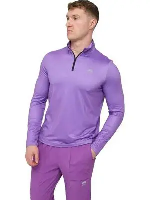 OOSC Elite Activewear 1/4 Zip Top - Purple