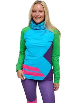 OOSC High Neck Baselayer Top - Multi-colour