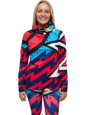 OOSC High Neck Baselayer Top - Multi-colour