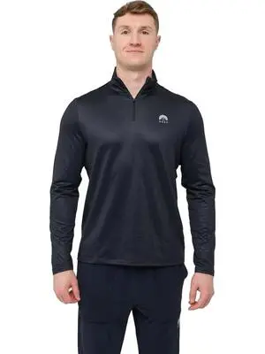 OOSC Elite Activewear 1/4 Zip Top - Black