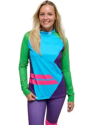 OOSC Baselayer Top Powder Hound Multi-colour