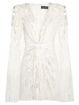 Jenny Packham Lady Love Sequin-embellished Mini Dress - Ivory