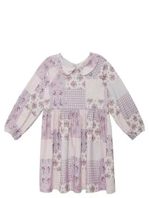 MABEL + HONEY Liliana Floral Dress - Purple