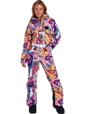 OOSC Comic Book Candy Ski Suit - Multi-colour
