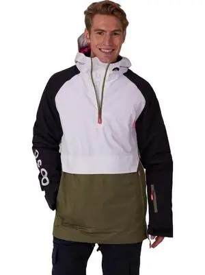 OOSC Snow Park Overhead Ski & Snowboard Jacket - Khaki