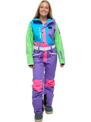 OOSC Powder Hound Ski Suit - Multi-colour